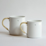 GLOCAL STANDARD PRODUCTS RATTAN Mug White | WISE・WISE tools