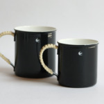 GLOCAL STANDARD PRODUCTS RATTAN Mug Black | WISE・WISE tools