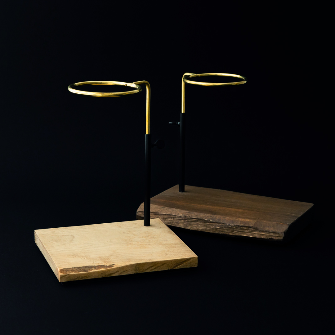 枯白 KOKU コーヒードリップスタンド(鉄板付) | WISE・WISE tools